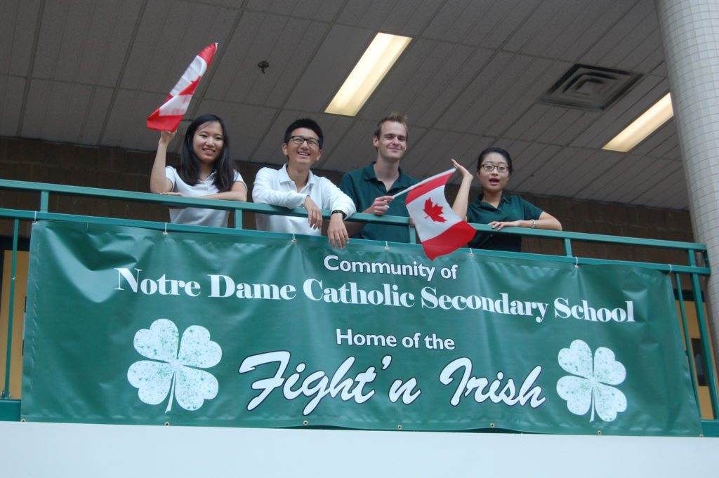 Notre Dame Catholic Secondary School – HCDSB International Student Program